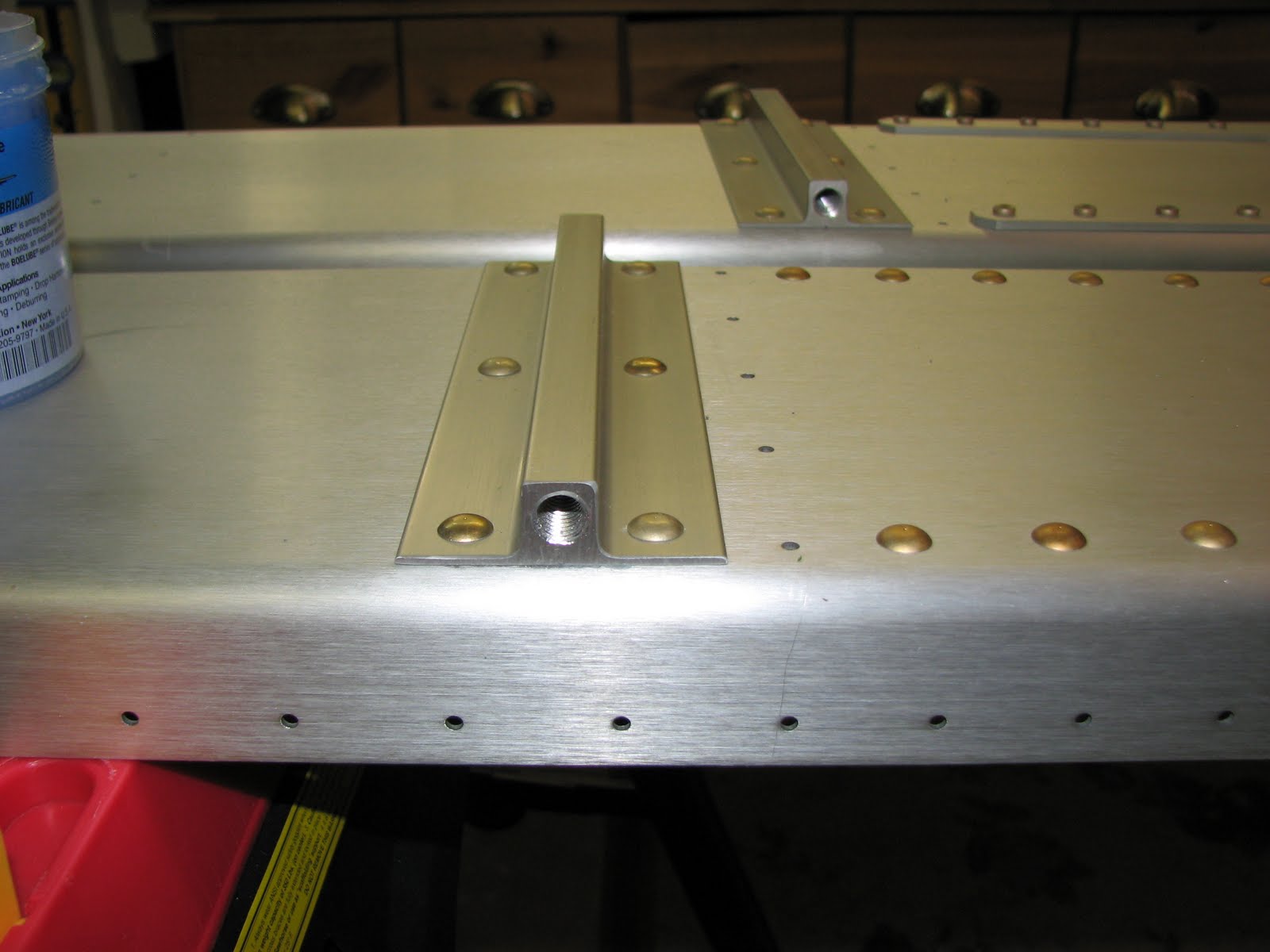 Torsten's RV-12: Wing Spar Assembly completed