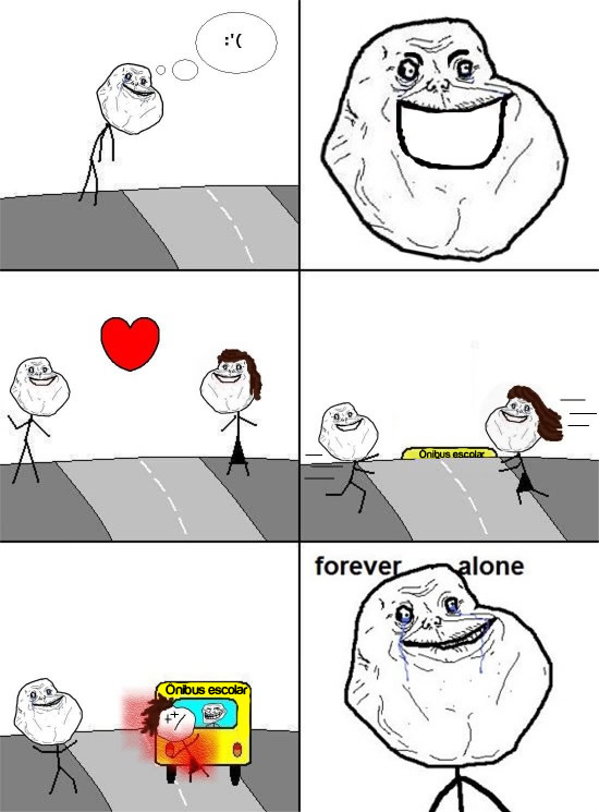FAIL TOTAL: Forever alone, alone