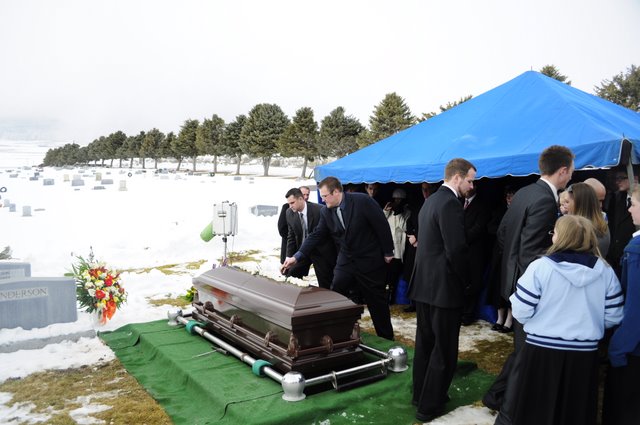 Steph's Blog: Grandpa Jake's Funeral