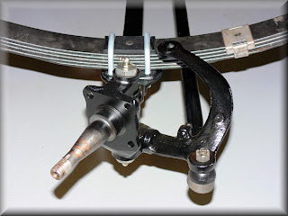 1965 Ford Econoline Pickup Restoration: The Front Axle Is Mounted!