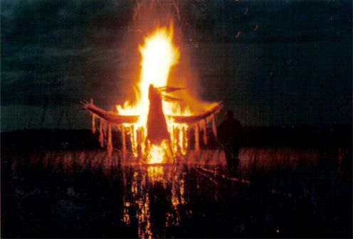 Art Now and Then: Fire Sculpture