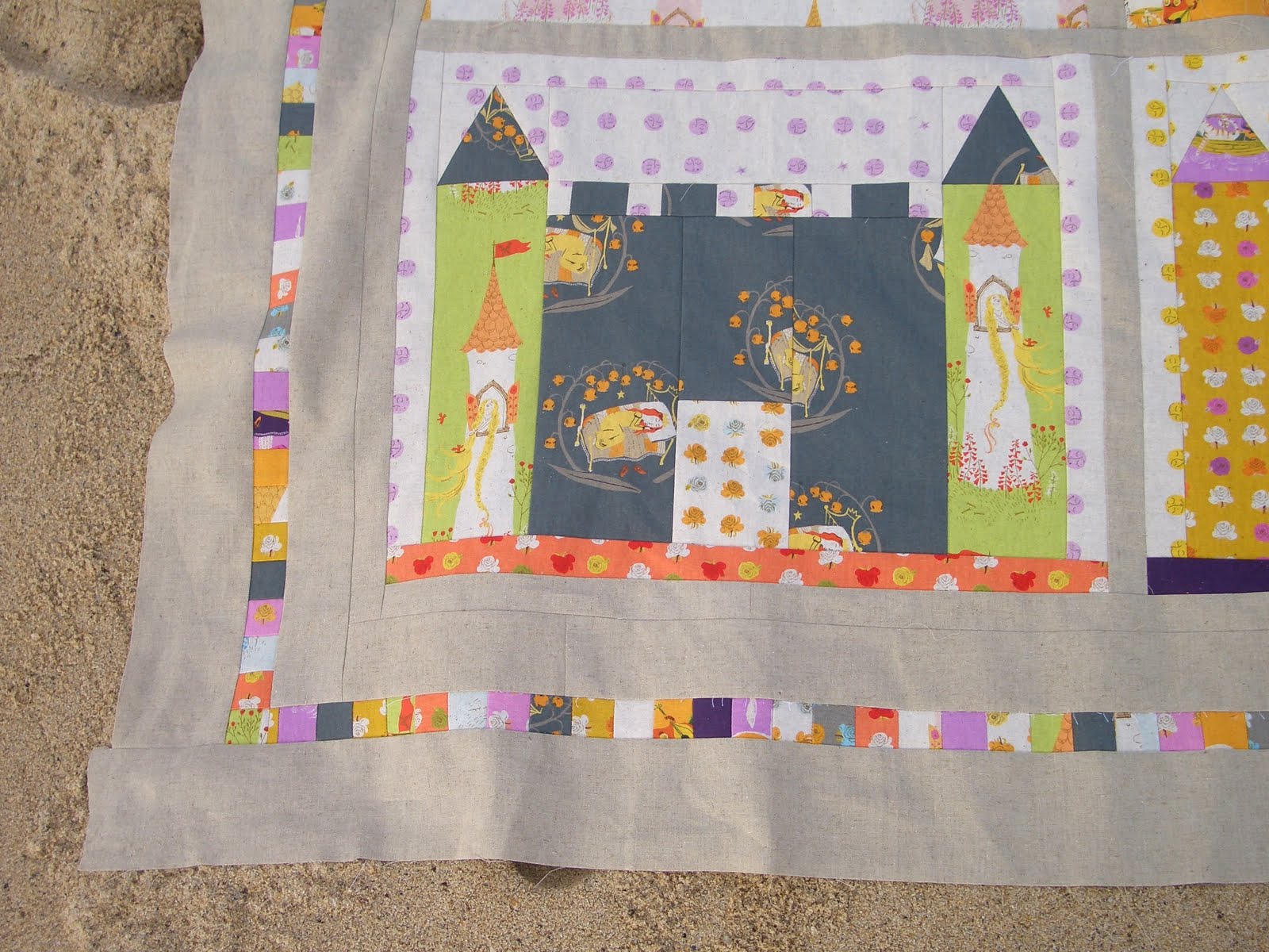 Chasing Cottons: 20% off Sand Castles Quilt Pattern on sale NOW!!