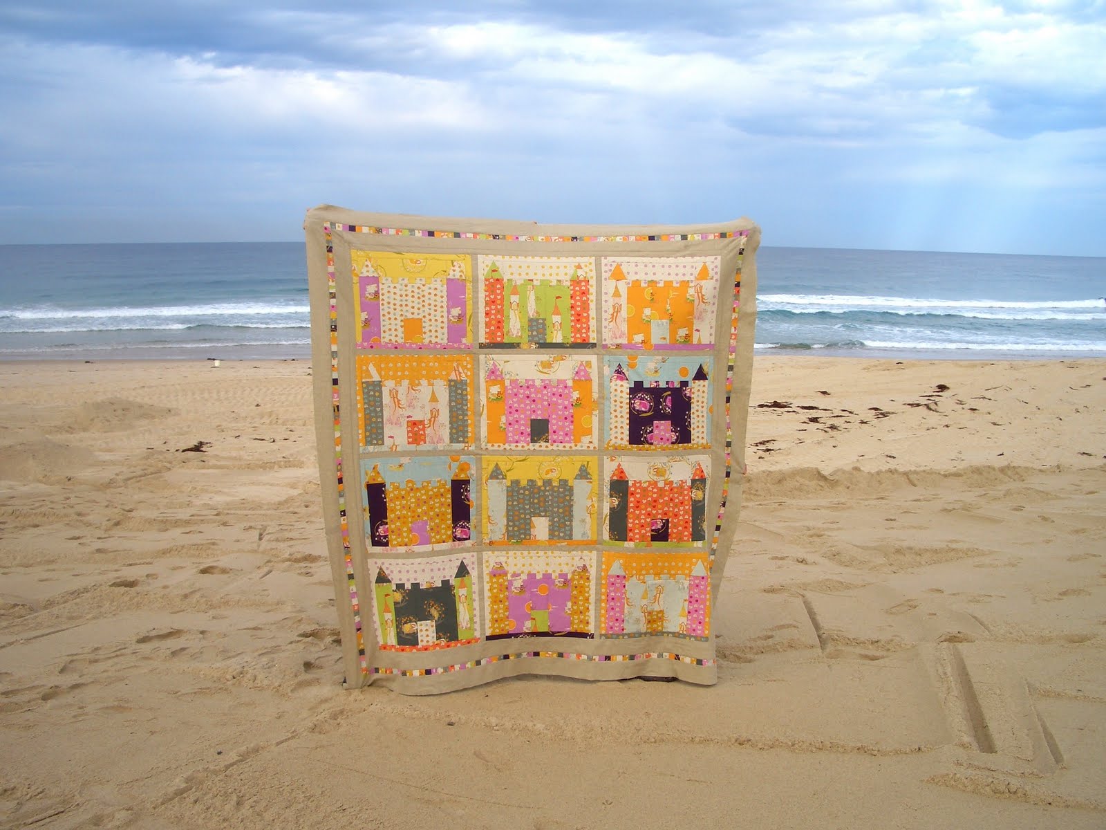 Chasing Cottons: 20% off Sand Castles Quilt Pattern on sale NOW!!