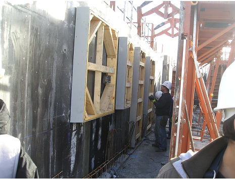 2 PRO TBORGO : VOYAGE SCOLAIRE A PARIS: Construction d'un mur banché