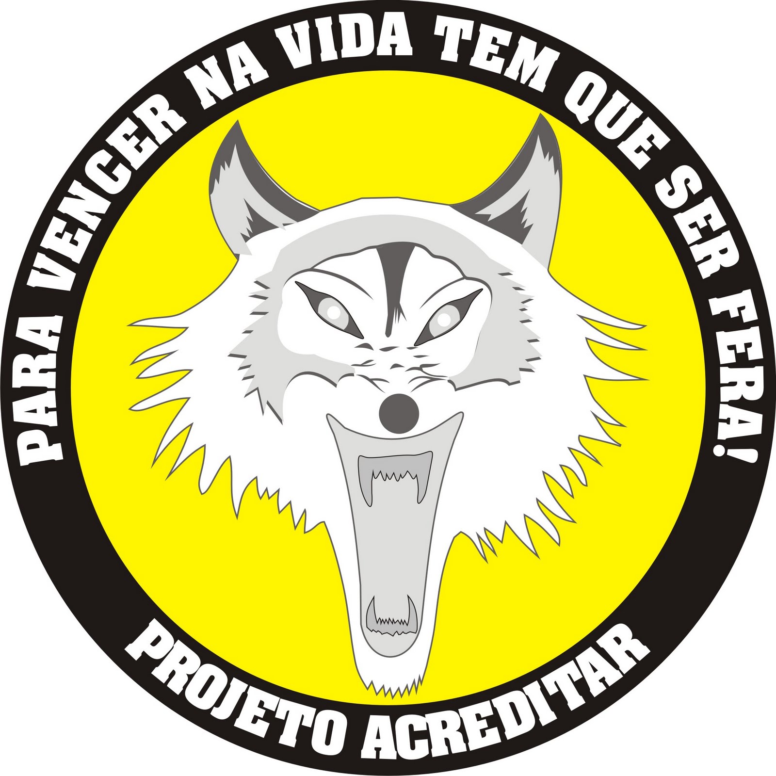 Empoderamento Juvenil: Logo do Projeto Acreditar