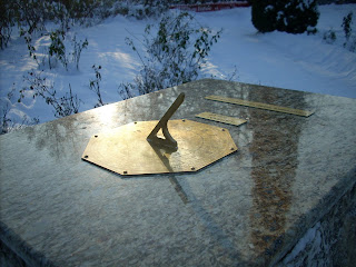 Jurnalul meu: Cadranul Solar din Gradina Botanica