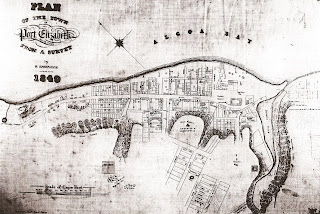 .: Port Elizabeth Town Map 1849