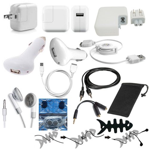 iPod accessory: iPod accessory : 15-Item iPod classic Accessory Bundle