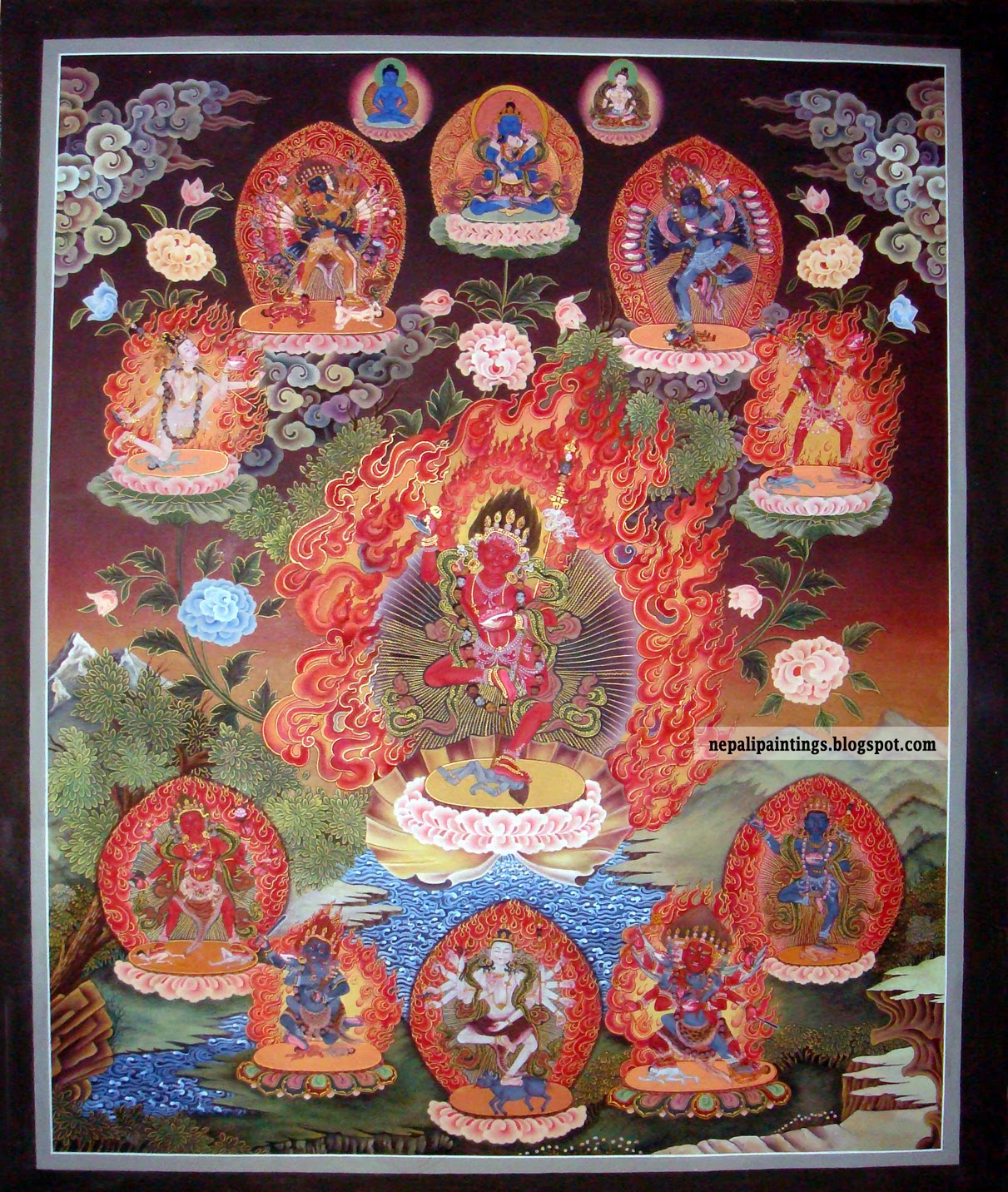 Thangka: Bajra Barahi