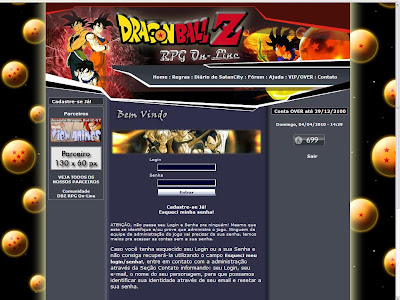 Rpg browser: DBZ RPG