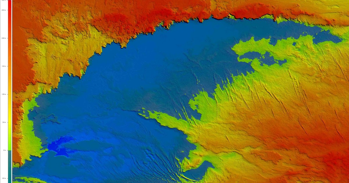 Qattara Depression Map