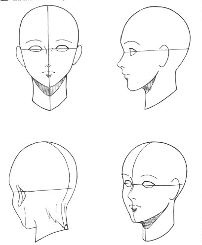 EXPRESIÓN PLÁSTICA: Estudios de la Cabeza Humana