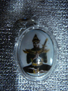 Thai. Phra Khu Pean & Charming Amulets: Archan Meng - small locket Phor ...