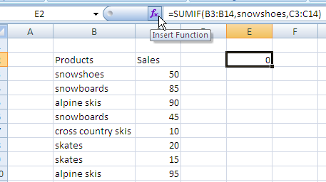 Chatting about Excel and More: The Insert Function Icon