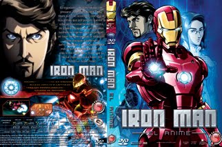 Dvd Covers Jim-Ros: Iron Man El animen