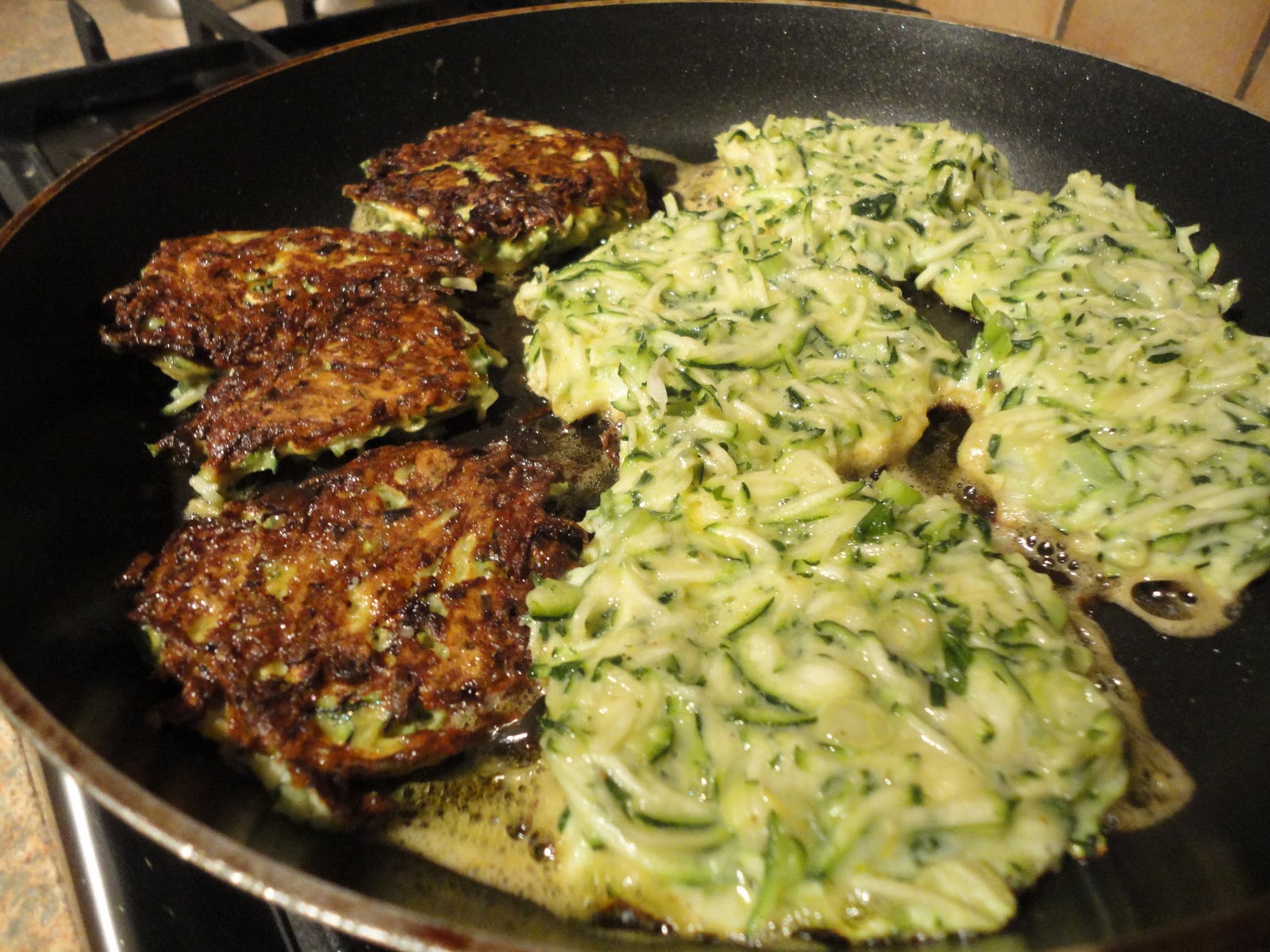 Babaduck: Fast Food : Courgette Fritters