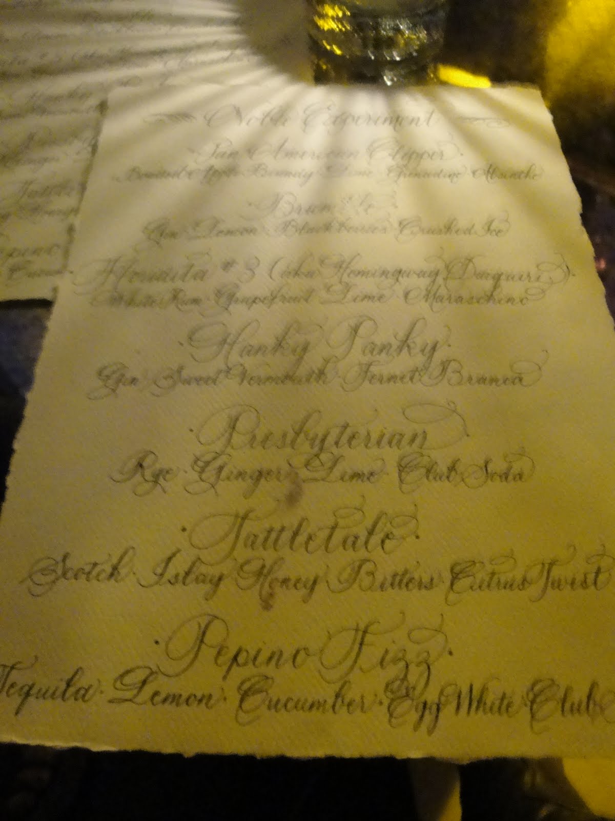 LIFE IS FARE: The Noble Experiment - San Diego Bar