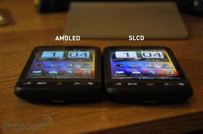 SuperLCD Vs AMOLED device in HTC Desire - Latest Technology Products