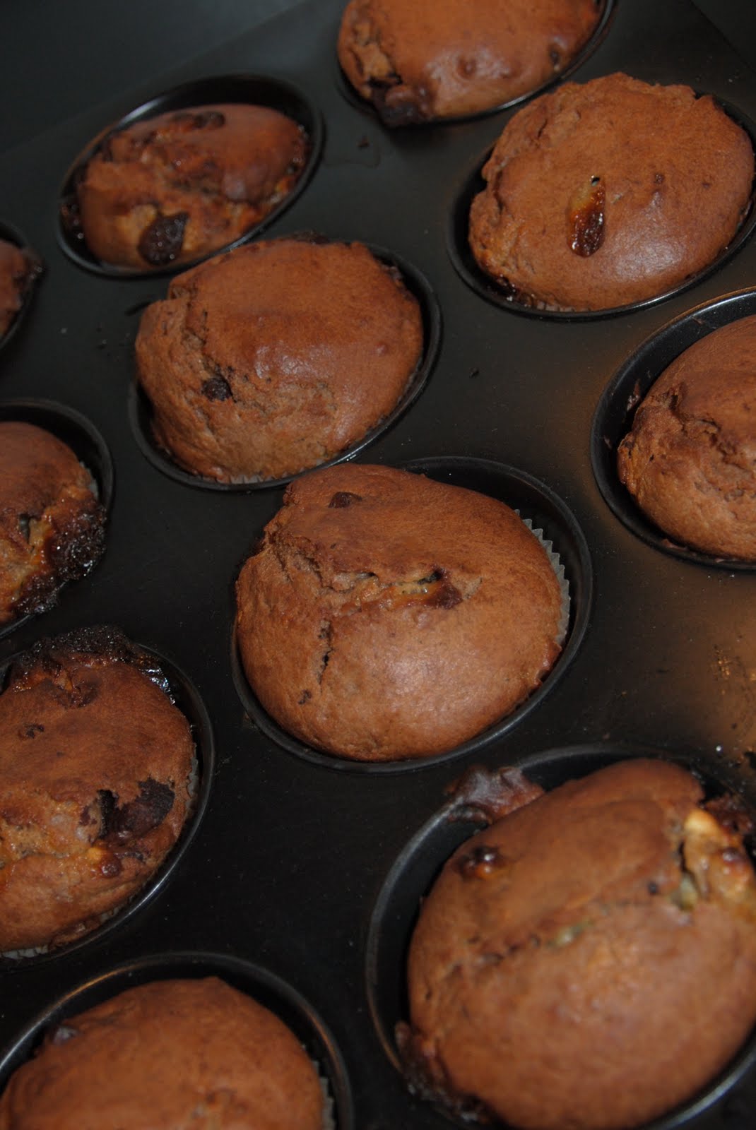 Inkupesa köögikatsetused: Kahe shokolaadi muffinid