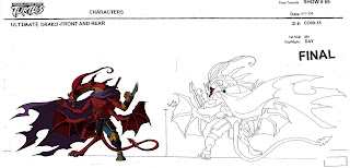 Peter Laird's TMNT blog: Blast from the Past #347: "Ultimate Drako" designs