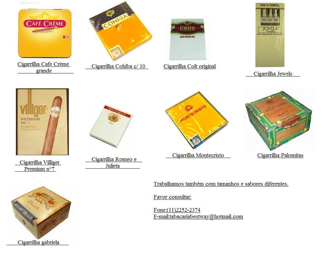 Tabacaria Best Way: Cigarrilhas e acessórios