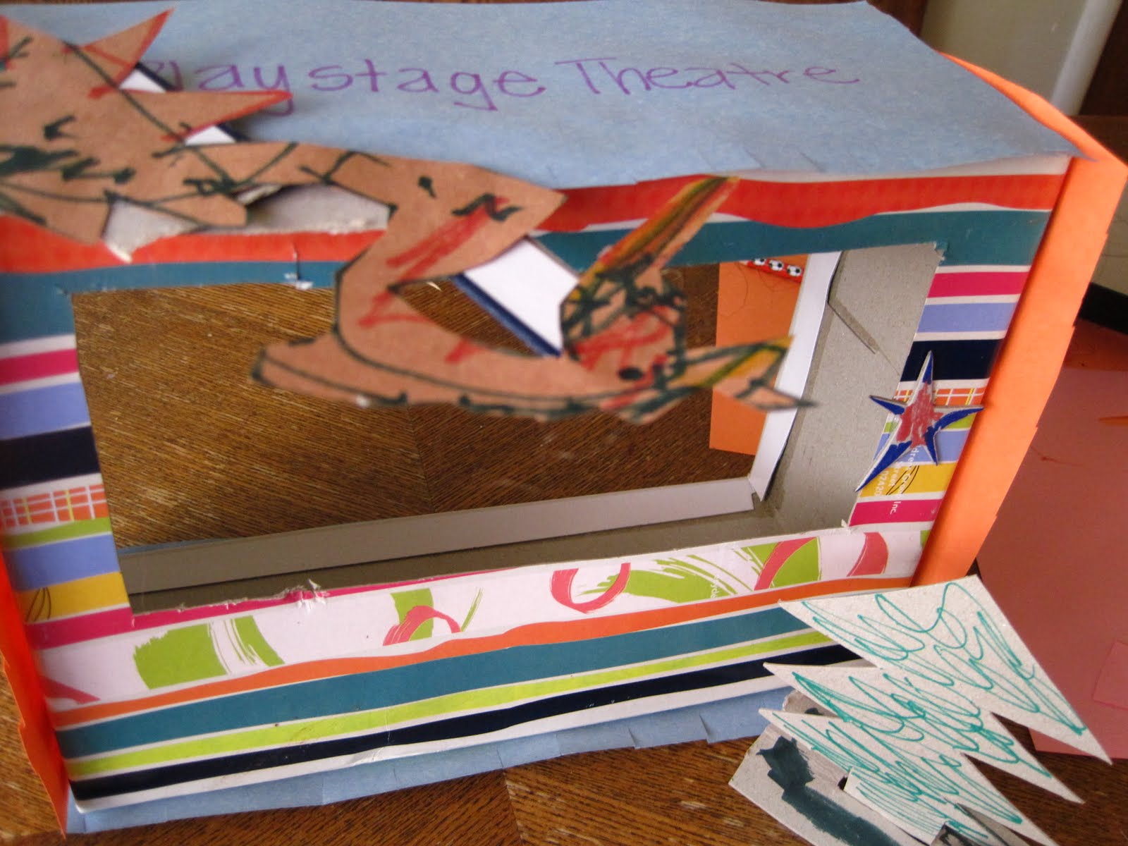 Storing Up My Treasures: Shoebox Storybook Stage