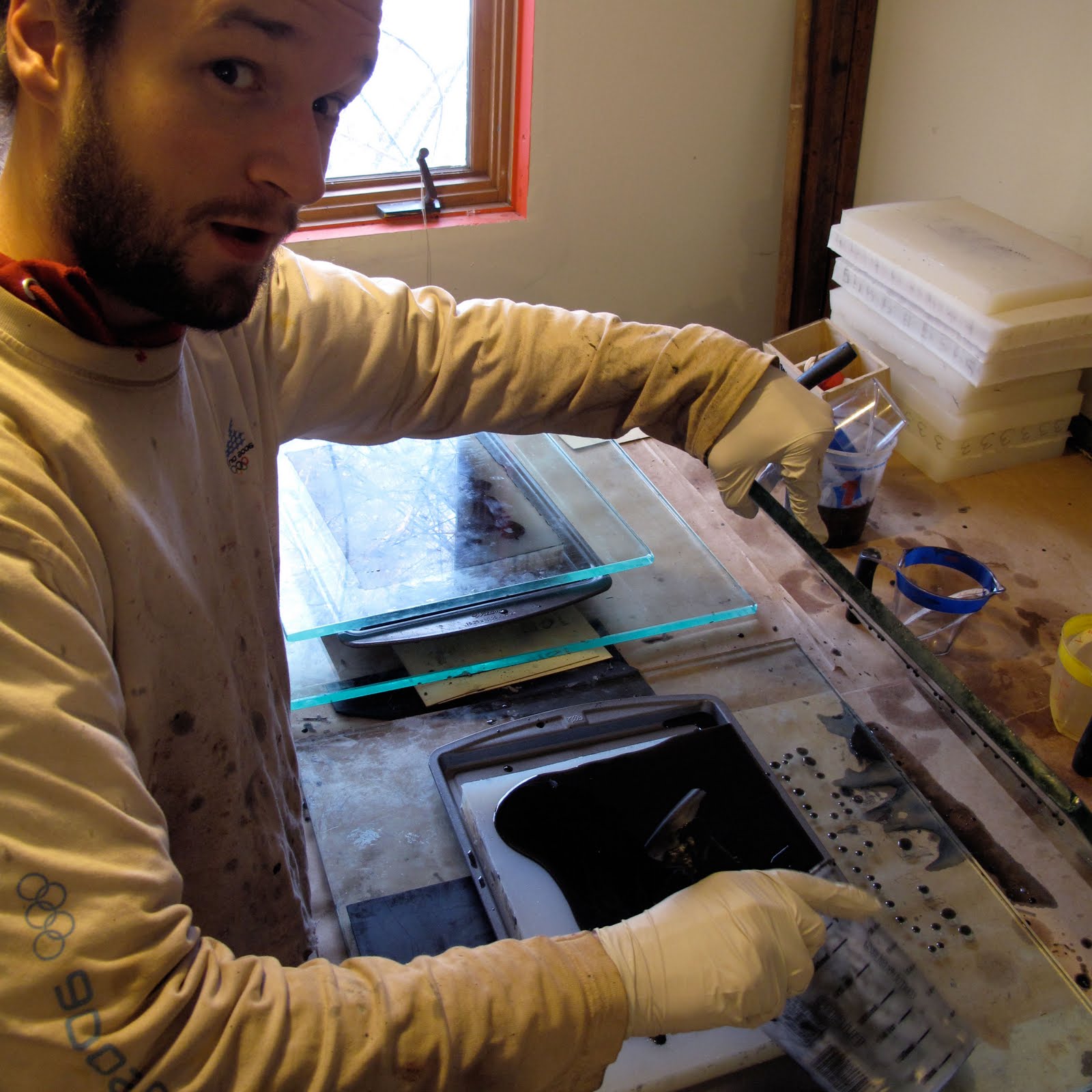 Pressure Printing: The Blog: Grandma Cyclops