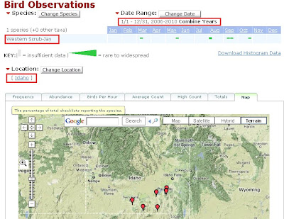 Birding Is Fun!: Using eBird Species Maps
