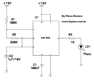 Eletronica: Pisca - pisca Ci 555