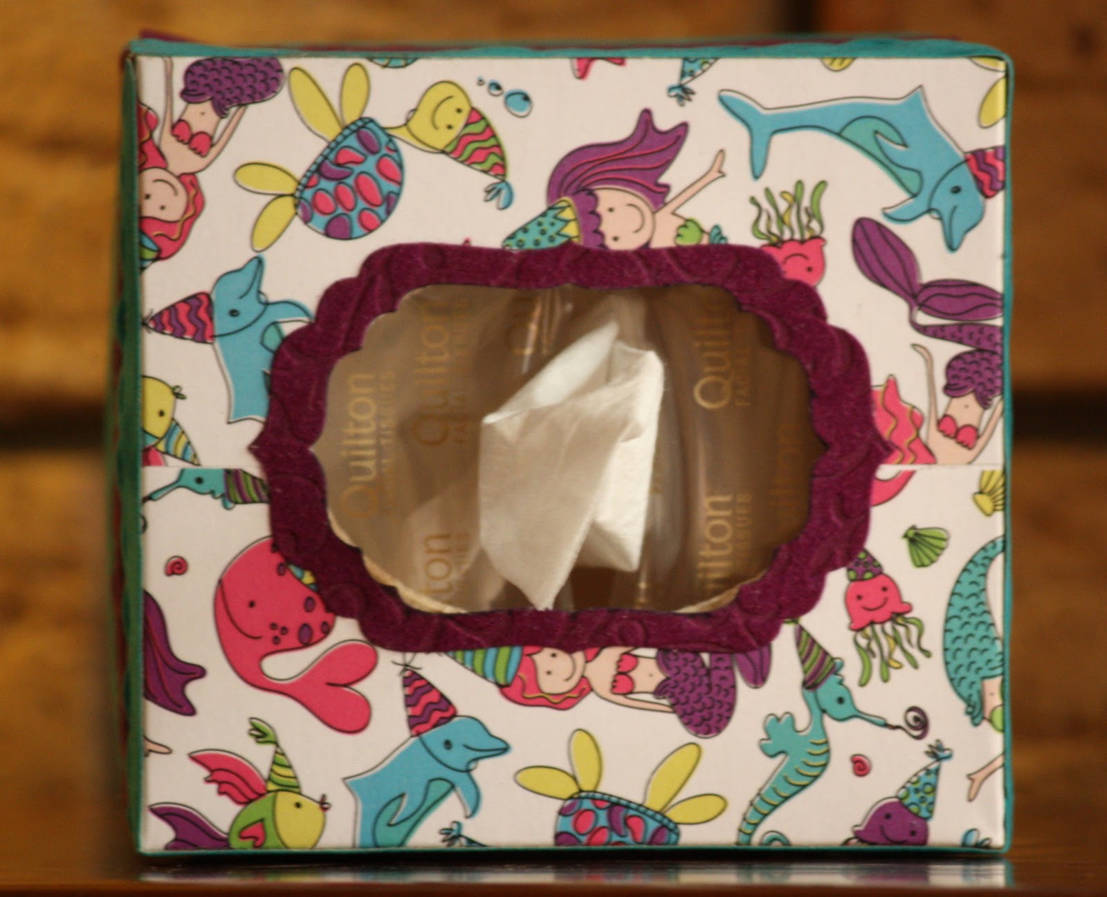 CraftDee Donna: Mermaid Tissue Box