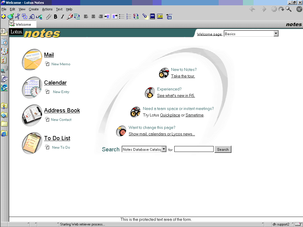 Hot News: Installation of Lotus Notes R5 Guide (Lotus client 5.0.11)