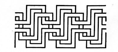 Rayela's Fiber Focus: Interlacing Designs for Quilt Borders by Donna ...