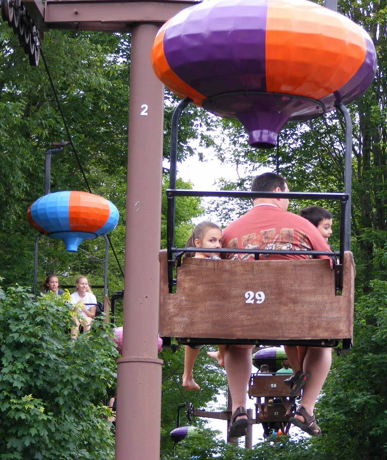 Ten kids and a Dog: Enchanted Forest--Water Safari--a photo essay