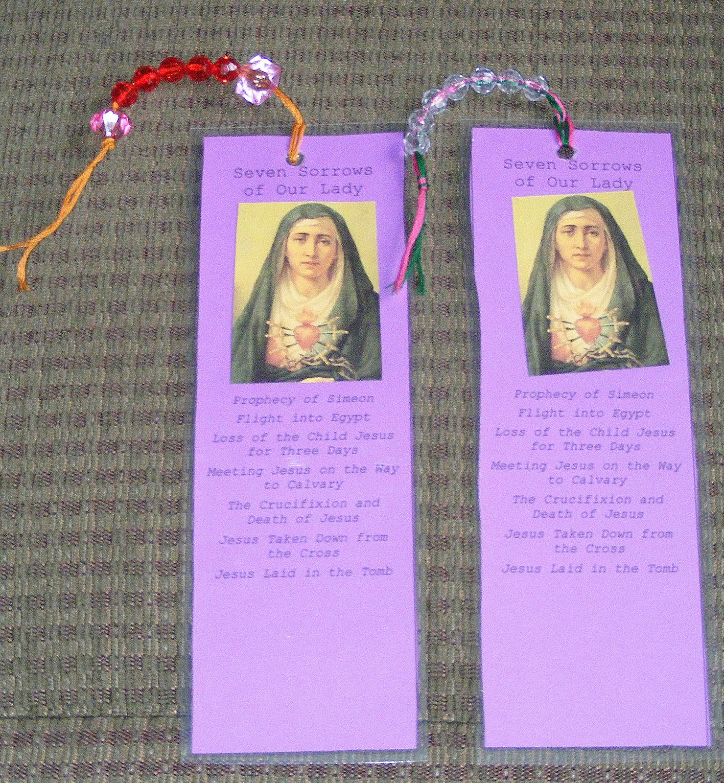 Ten kids and a Dog: Our Lady of Sorrows