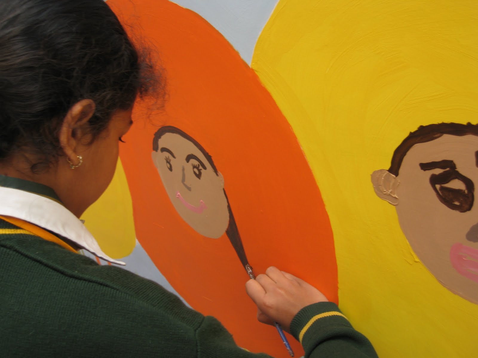 Participatory Art: A whole school mural project - Participatory art