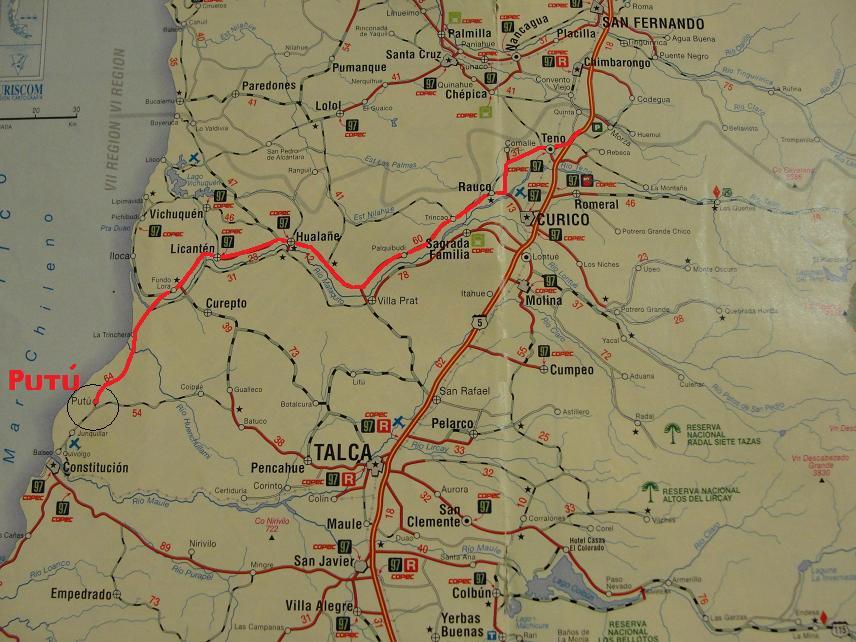 .BLOG NOTICIAS CSR.s/n sidebar.: Camino a Putú