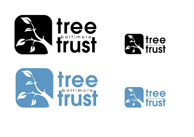 Bethany Maddock Graphic Design: Baltimore Tree Trust Logo Design