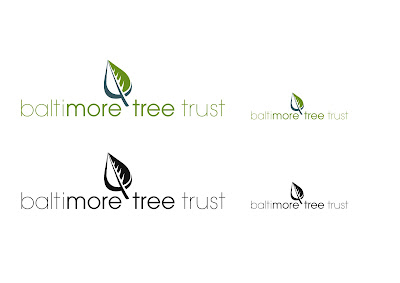 Bethany Maddock Graphic Design: Baltimore Tree Trust Logo Design