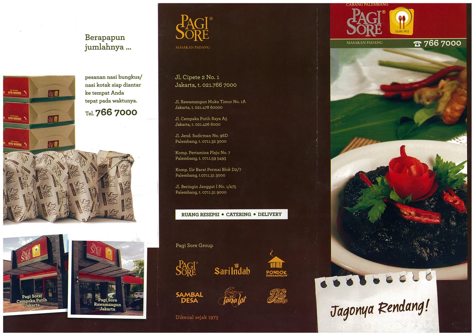 Contoh Desain Brosur Restoran | Jasa Desain Brosur