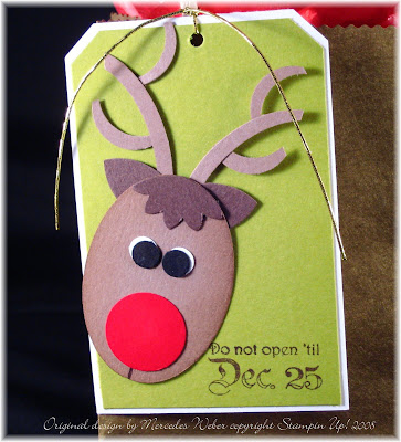 Mercedes Weber @ My Paper Paradise: Punch Art Reindeer