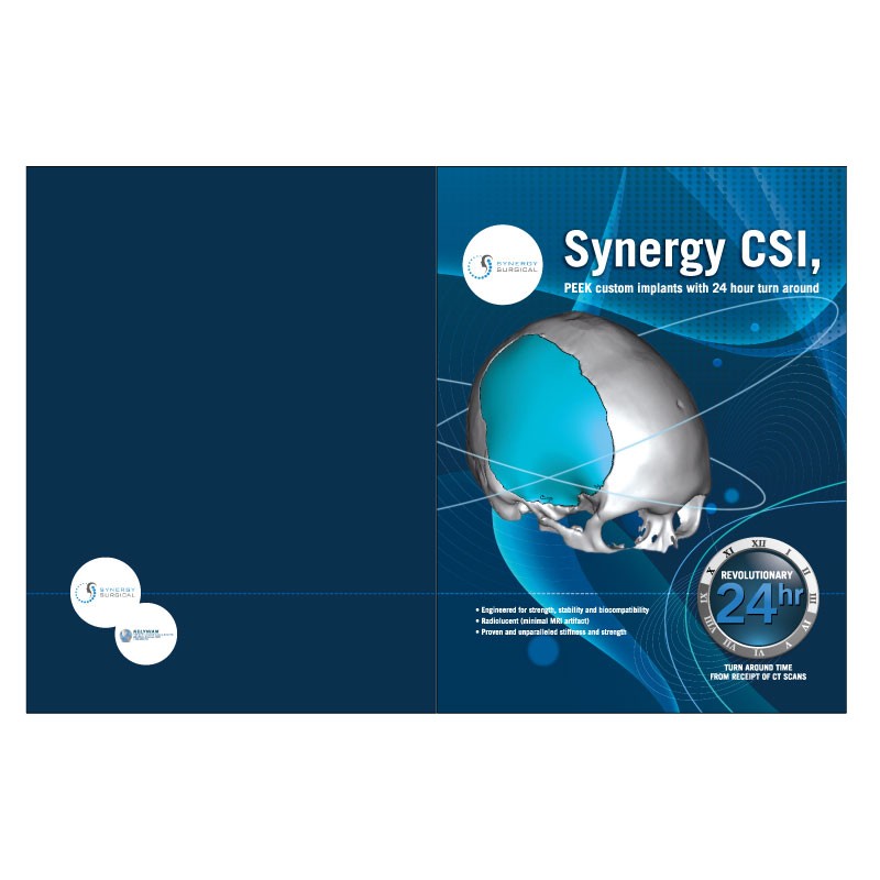 09 maja design: Brochure design for innovative surgical company