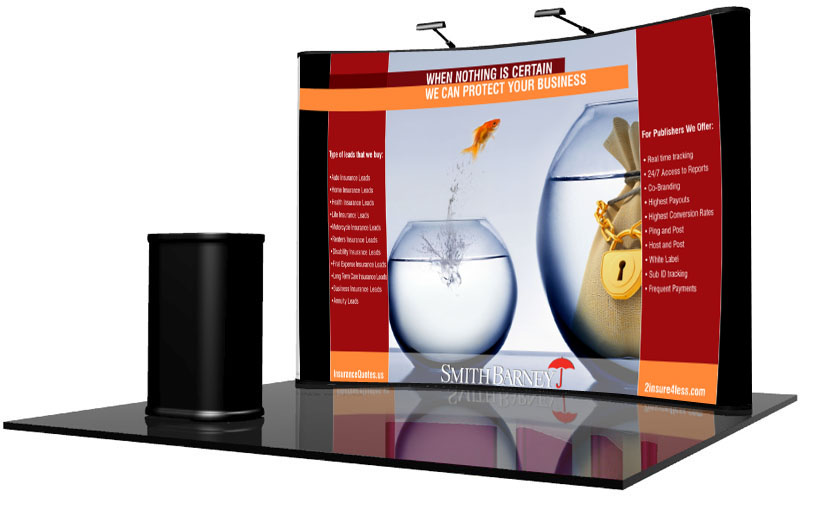 09 maja design: Smith Barney Insurance - Display