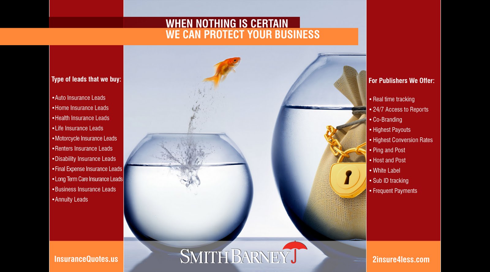 09 maja design: Smith Barney Insurance - Display