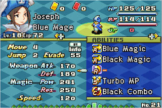 Final Fantasy Tactics Advance: FFTA : Blue Mage Guide (GBA)