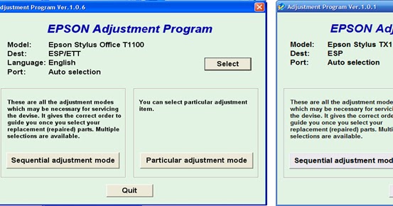 Adjprog Epson Tx111 Free Download Driver And Resetter
