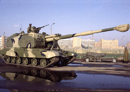 Poderío Militar: Nuevo lote de obuses autopropulsados 2s19 MSTA-S de ...