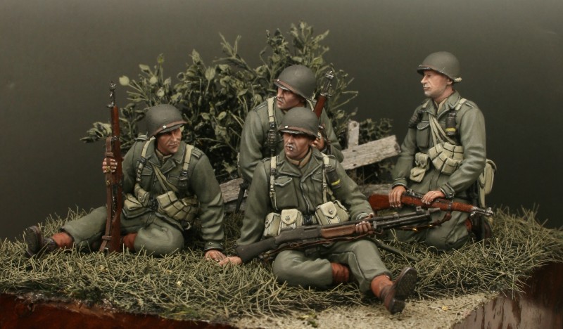 Felduniform: US Army Tank Riders 1944-45 ~ Gen 2 with U.S. G.I. Headset