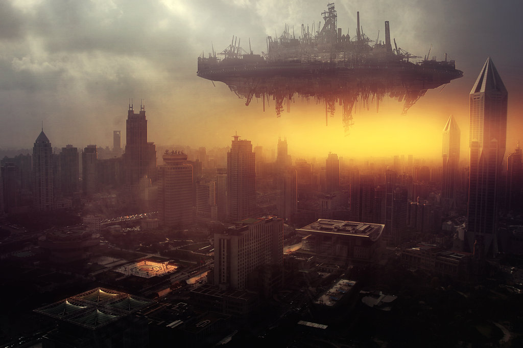 Urban City Scene : 25 Amazing Photo Manipulation Artworks | Design ...
