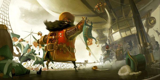 30 Fantastical And Stunning Steampunk Artworks | Design Inspiration ...