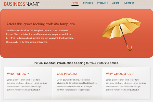 25 Awesome XHTML/CSS/ HTML5 Website Templates | Mow Design | Graphic ...